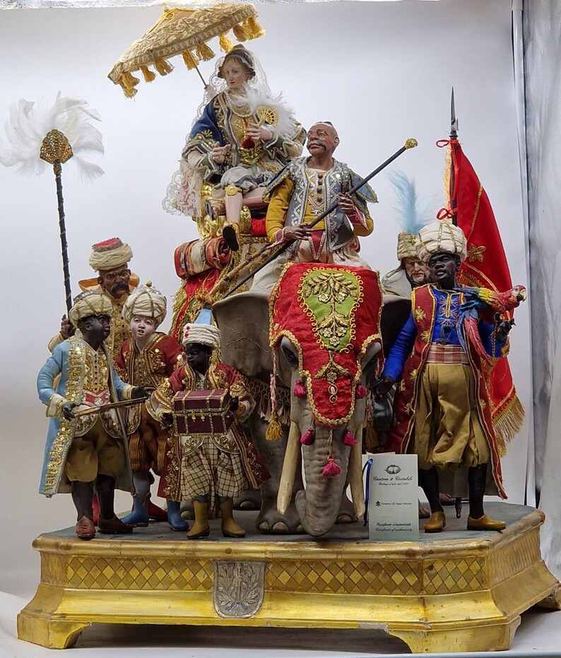 Neapolitan Nativity Scene Georgian Christmas, Luxory, Christmas ...