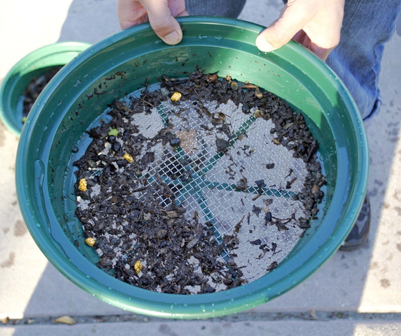 1/4" Classifier | Sifting Pan | Stainless Steel | Earth Sifter Screen ...