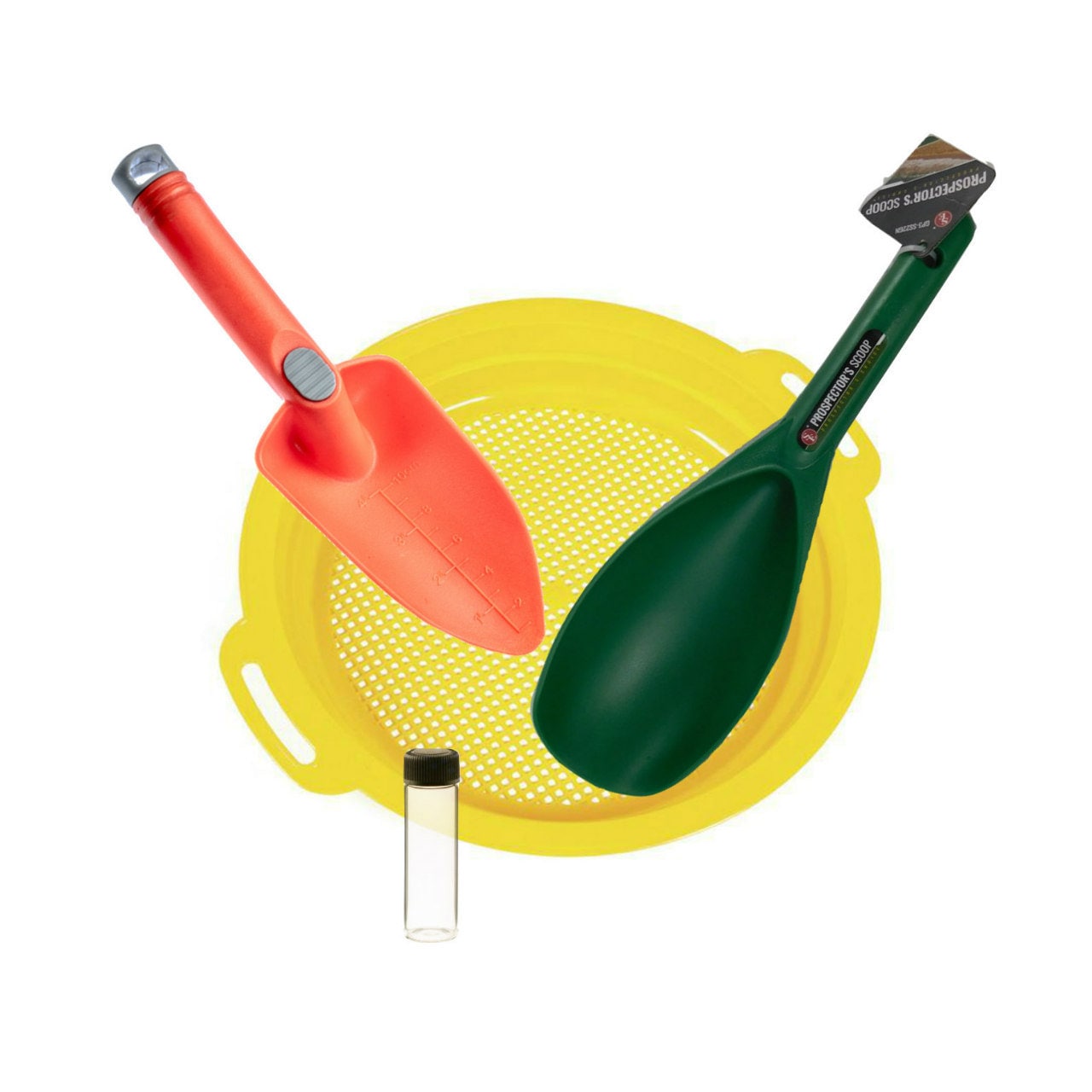 Metal Detecting Kit Plastic Sieve Hand Shovel Scoop & Vial | Etsy