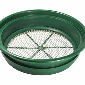 1/4" Classifier | Sifting Pan | Stainless Steel | Earth Sifter Screen ...