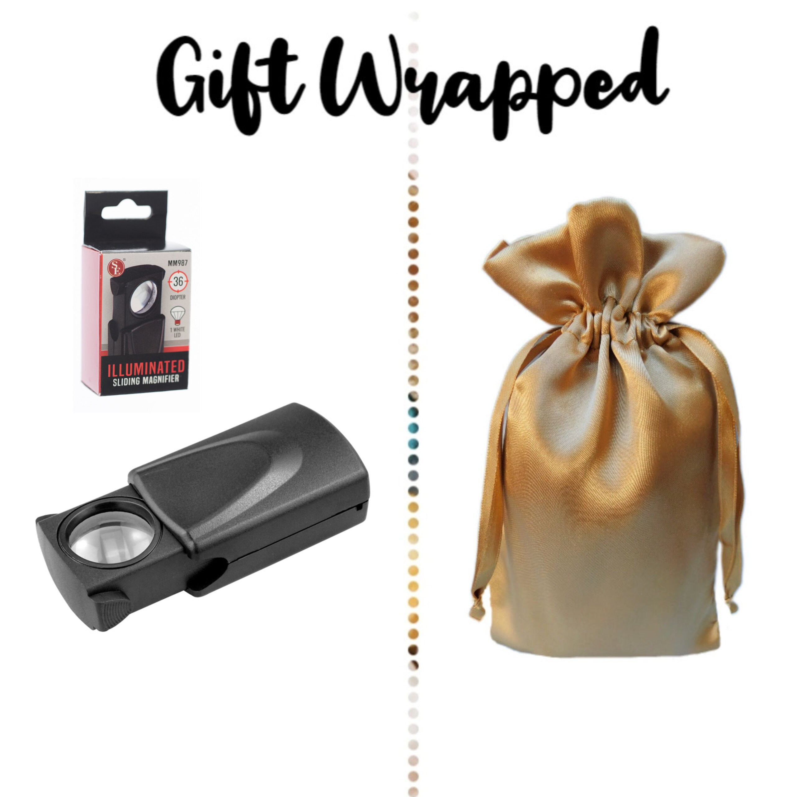 10x ILLUMINATED Slide Magnifier Compact LED Magnifying Glass - Etsy