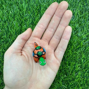 Turtle Mexican Bobbles | Hand Painted Wood | Bulk Turtles | Handmade ...