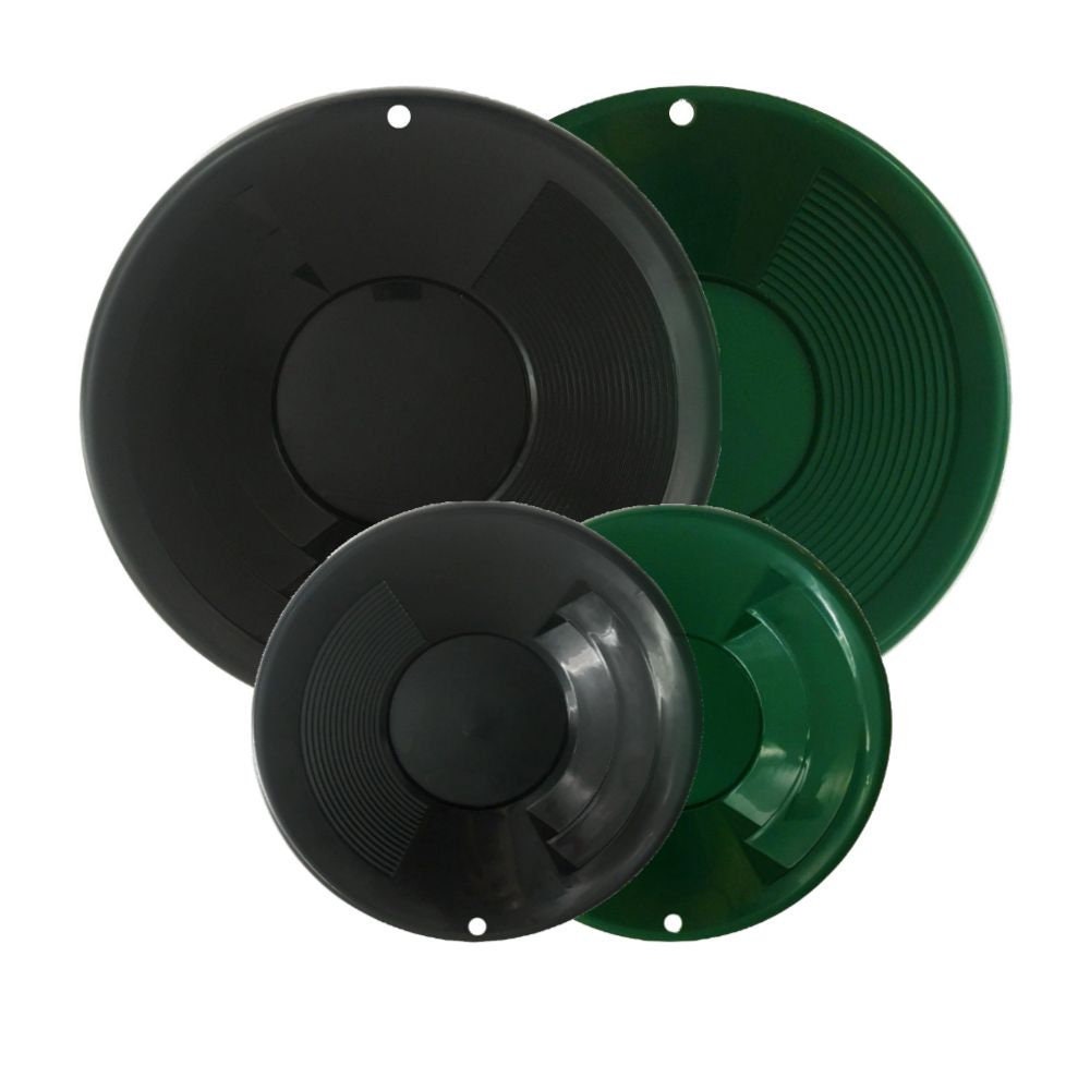Gold Pan Set 8 & 12 black OR Green - Etsy