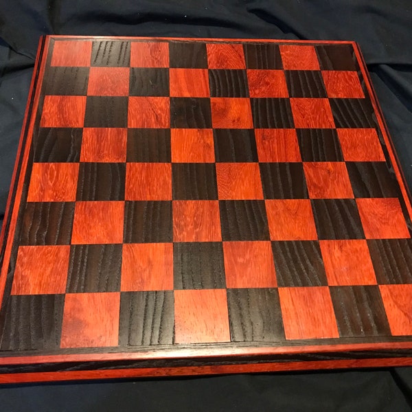 Wood Checker Board - Etsy