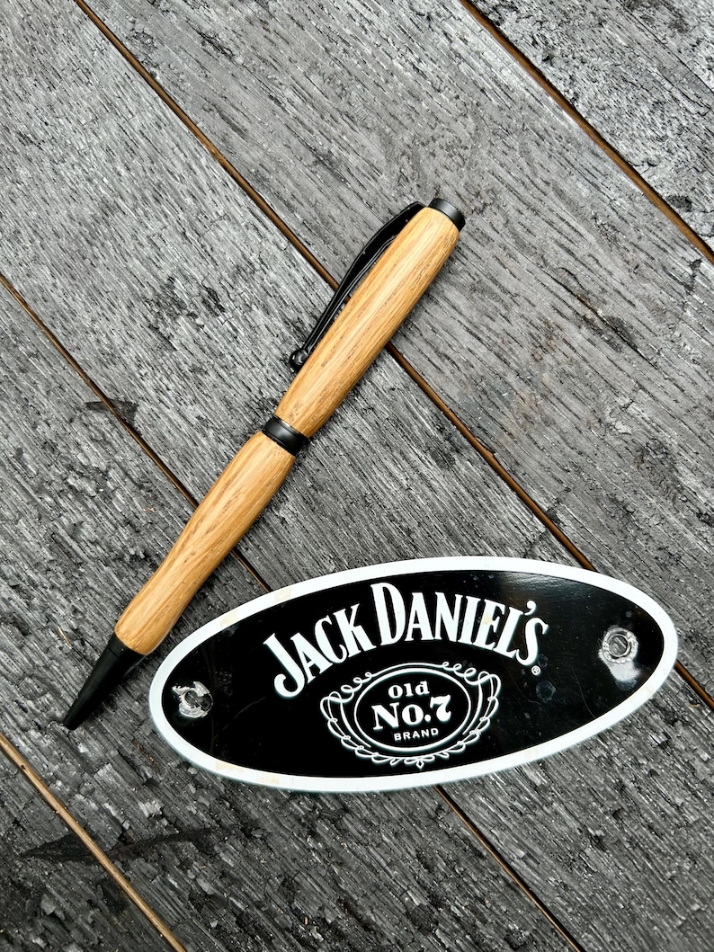 Jack Daniels Certified Pen-black Enamel - Etsy