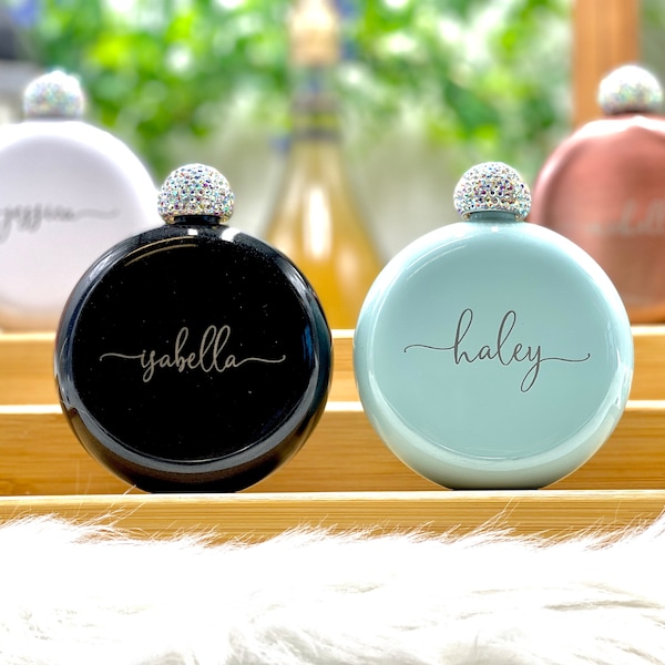 Personalized Flask - Etsy