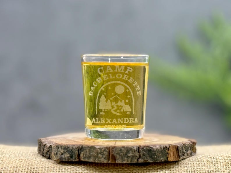 Personalized Bachelorette Shot Glasses, Custom Party Favor for ...