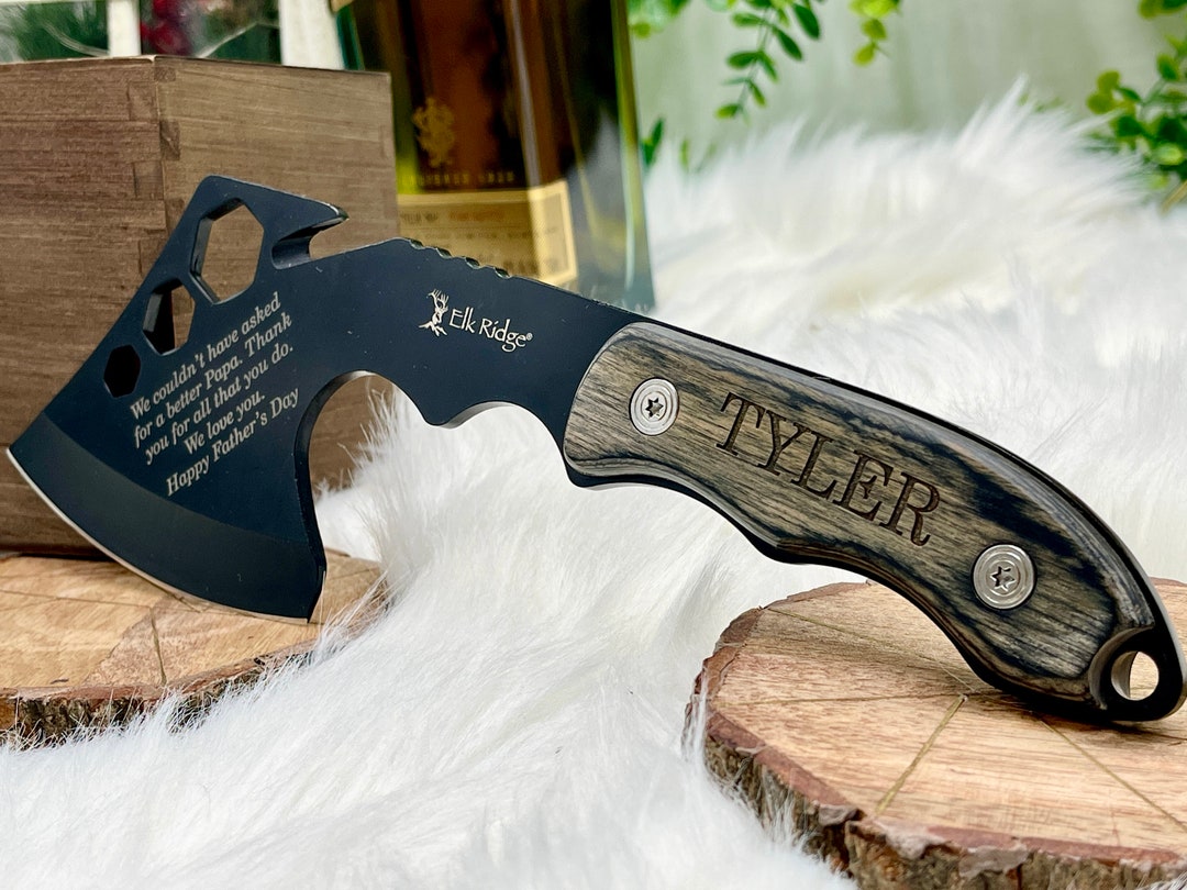 Engraved Gift for Dad Personalized Axe Engraved With Name and Personal ...