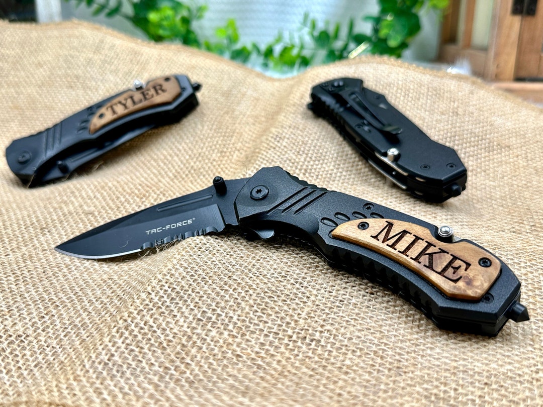 Personalized ENGRAVED KNIVES Special Gifts for Father's Day Meaningful ...