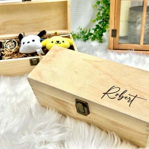 Personalized MEMORY BOX Engraved Wood Box Gift for Boyfriend, Custom ...