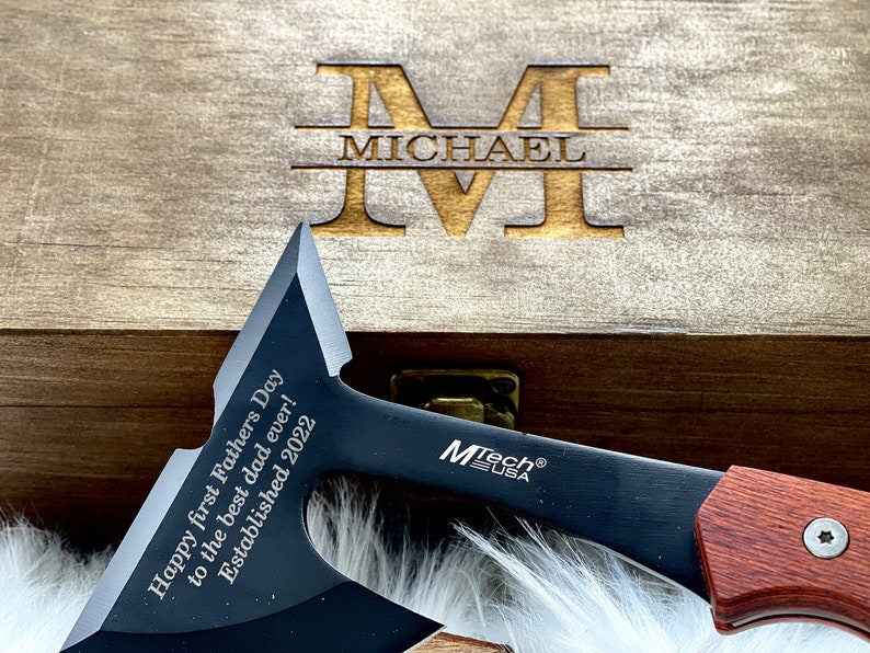 Hatchet Throwing Axe Engraved Gift Set for Groomsmen Thank You - Etsy