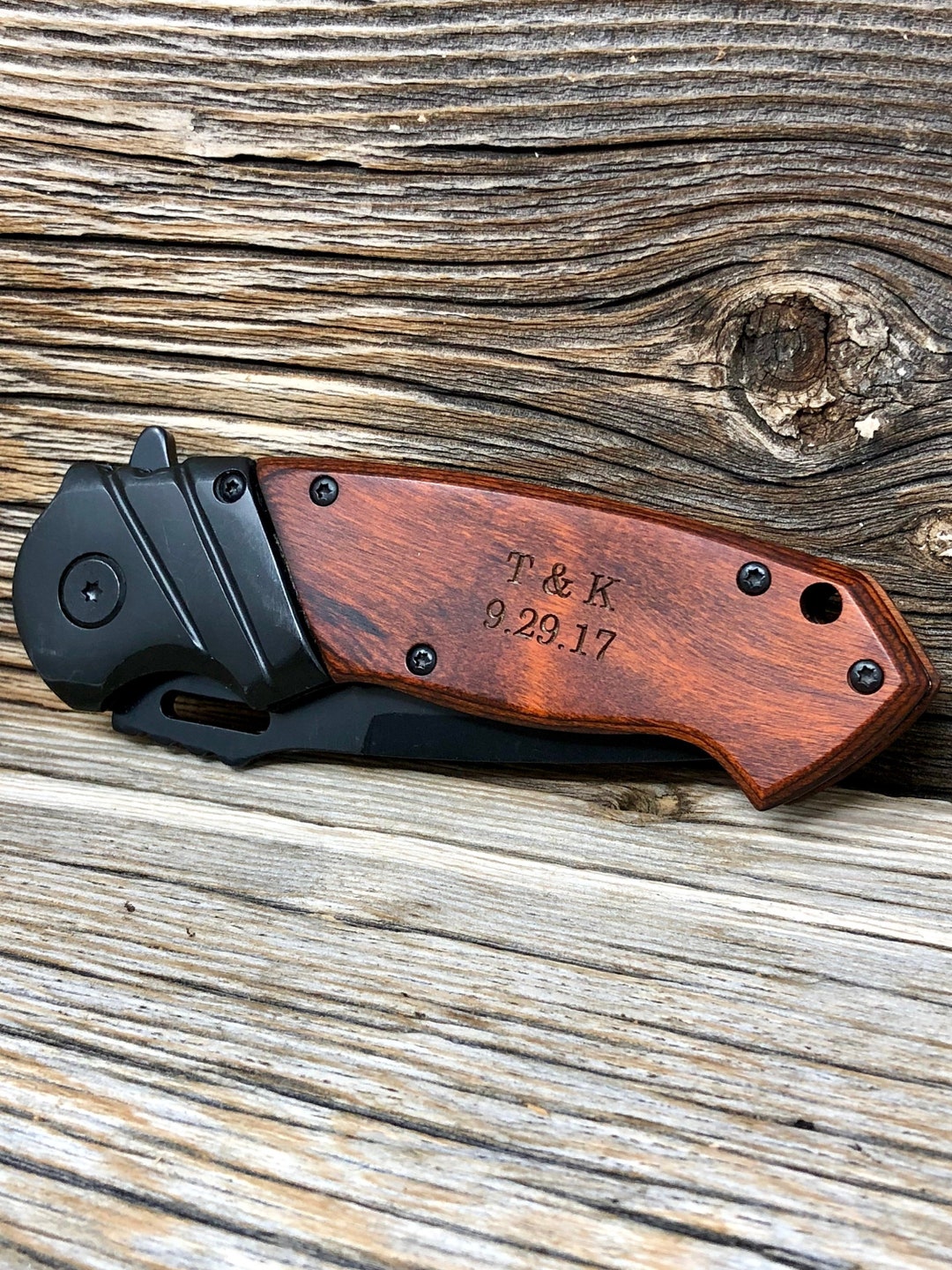 Monogram Knife, Happy Anniversary Gift for Boyfriend, Gift for Husband ...