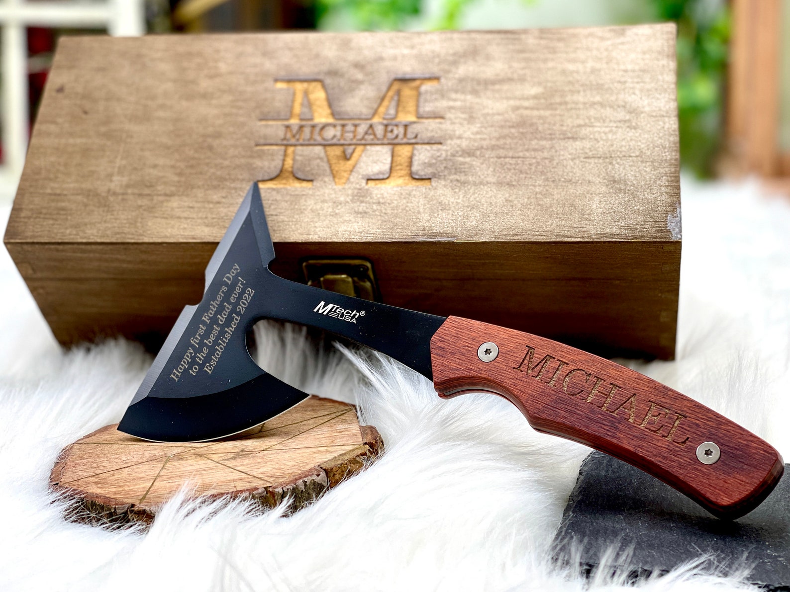Hatchet Throwing Axe Engraved Gift Set for Groomsmen Thank You - Etsy