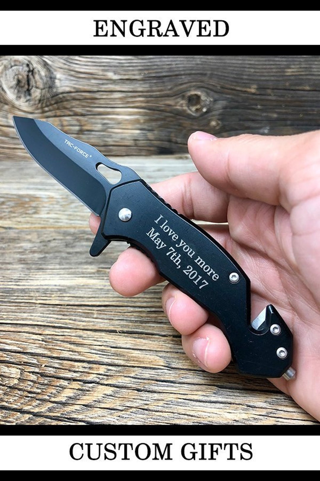 Engraved Pocket Knife - Custom Gifts, Birthday Gift for Him ...