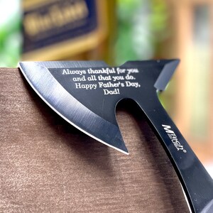 Hatchet Throwing Axe Engraved Gift Set for Groomsmen Thank You Gift - Etsy