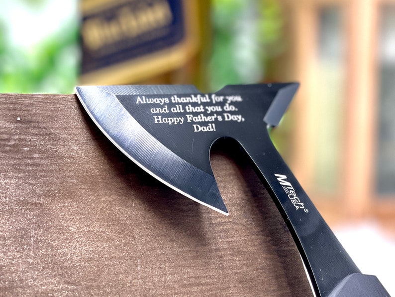 Hatchet Throwing Axe Engraved Gift Set for Groomsmen Thank You - Etsy