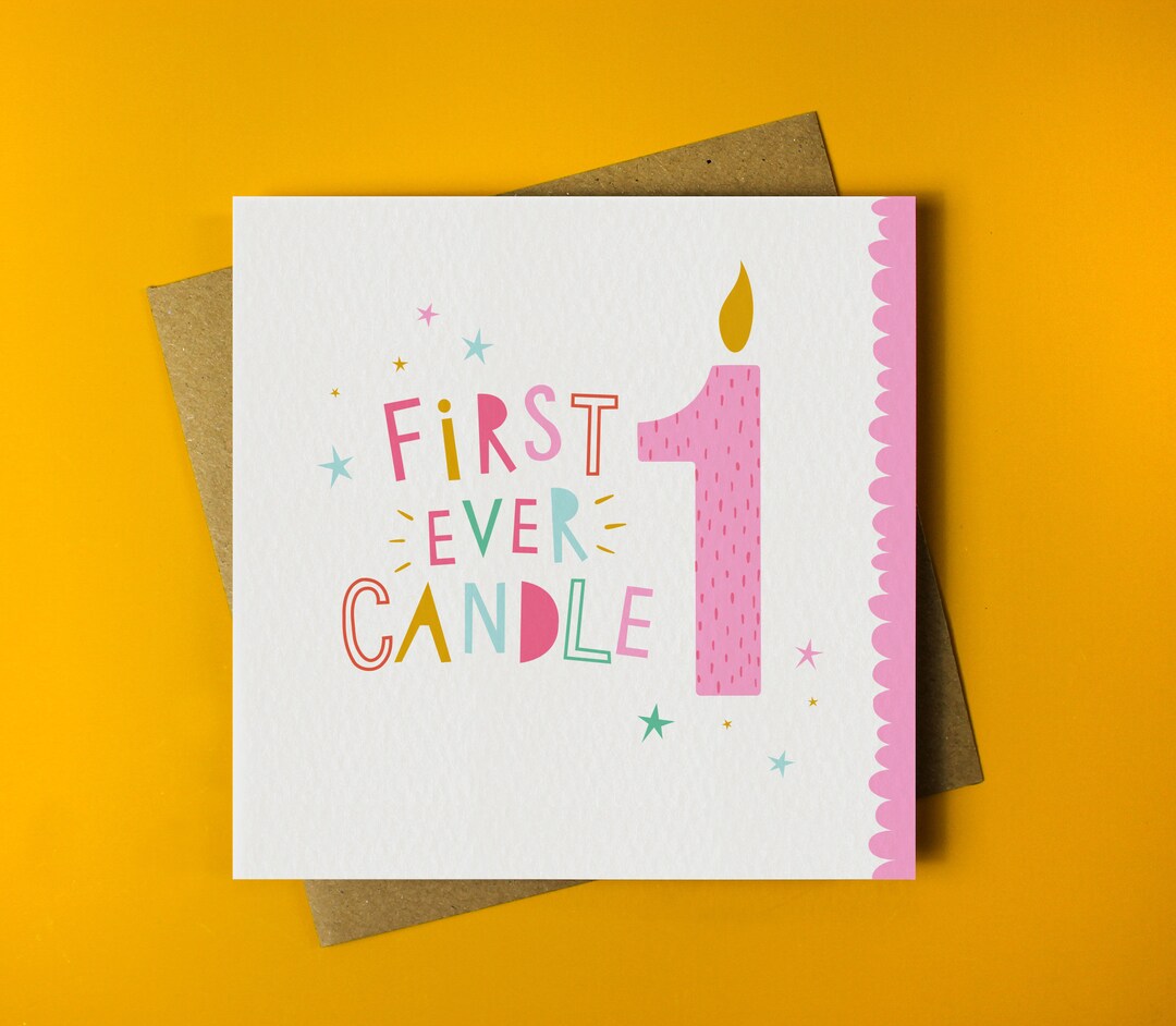 Age 1 Birthday Card - Etsy