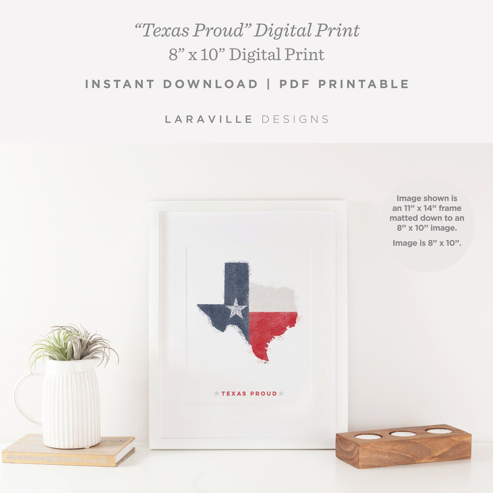 Texas, Texas Art Print, Texas Map, Texas Art Print Map, Texas Digital ...