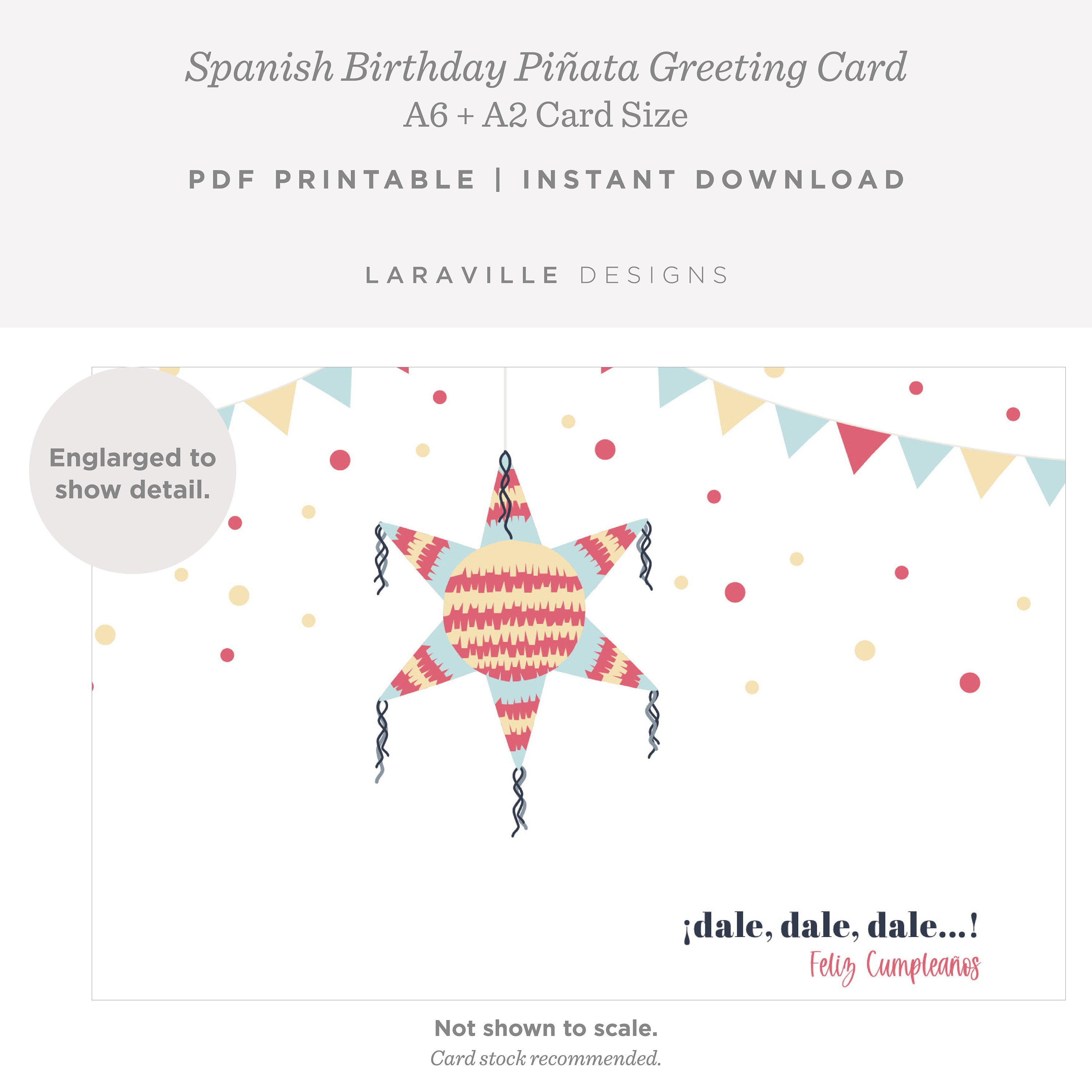 Spanish Greeting Cards, Spanish Birthday Cards, Felicidades, Feliz ...