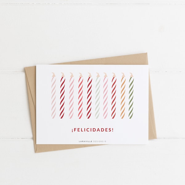 Spanish Birthday Cards - Etsy