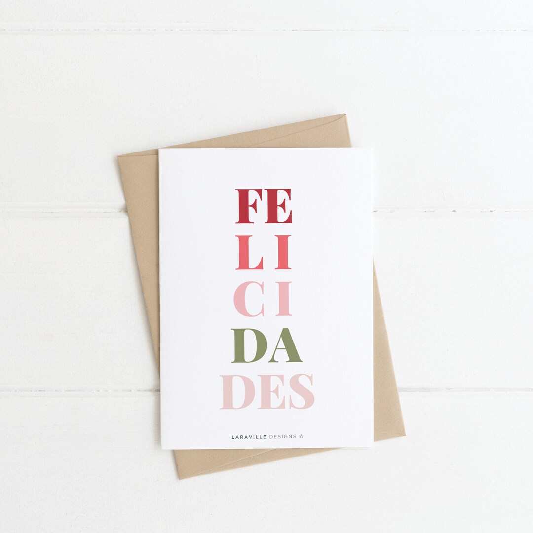 Spanish Greeting Cards, Spanish Birthday Cards, Felicidades, Feliz ...