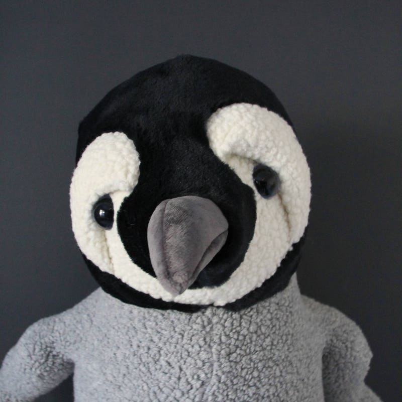 Big Penguin Stuffed Animal - Etsy