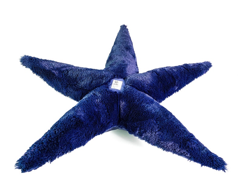 Polka Dots Starfish Plush Toy Handmade Sea Star Shaped Pillow for ...
