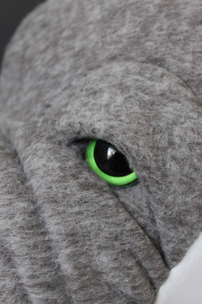Giant Manatee Plush - Hand Crafted Stuffed Sea Cow, Large Manatee Plush ...