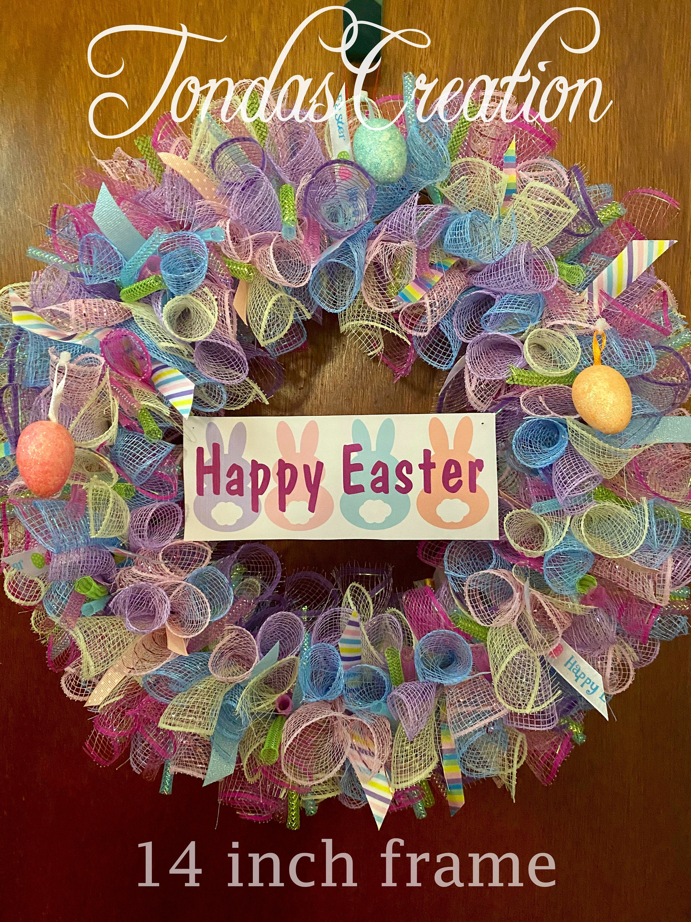 Easter Wreath - Etsy