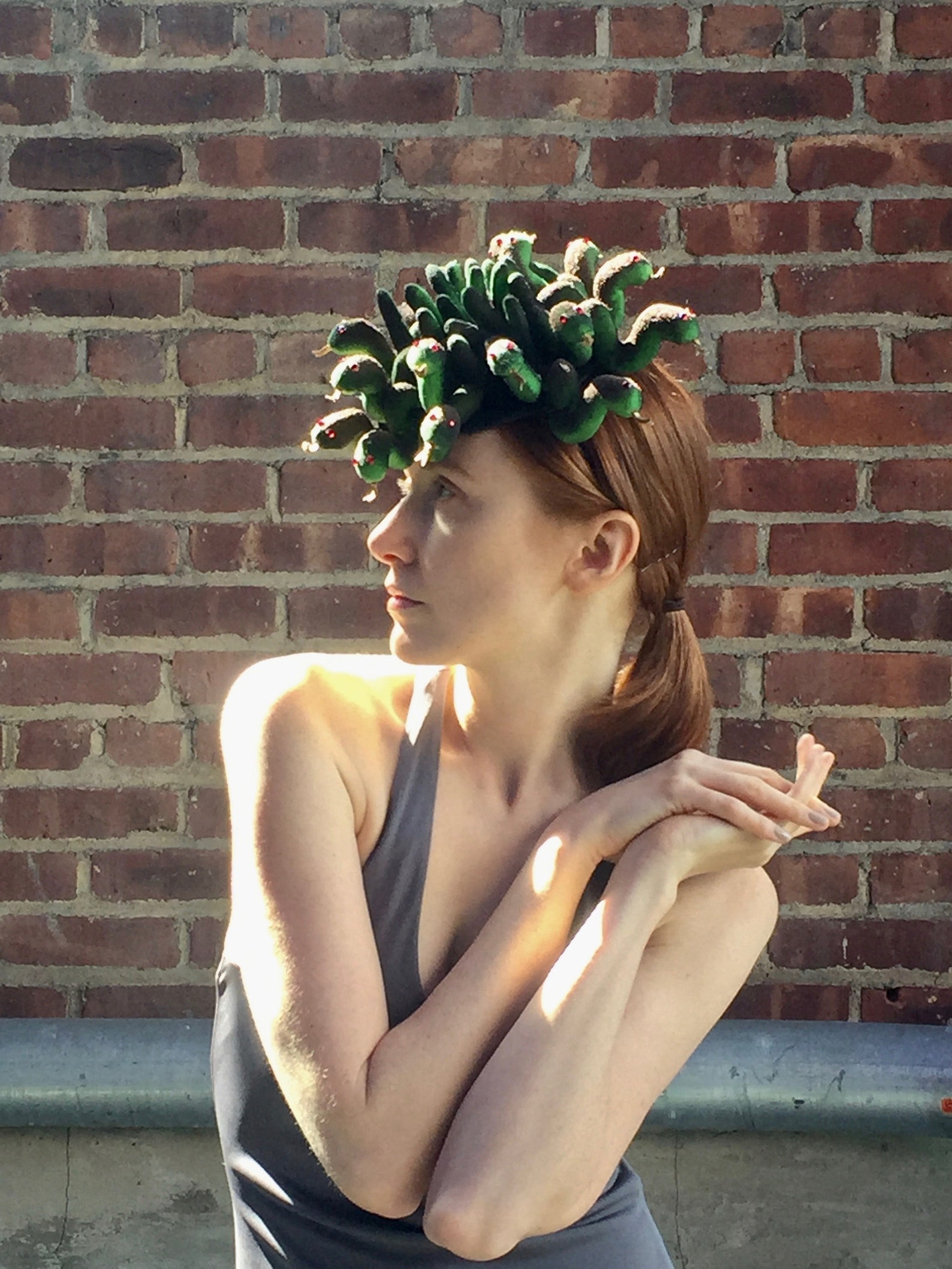 Medusa Snakes Halloween Carnival Festival Royal Ascot Derby Surreal ...