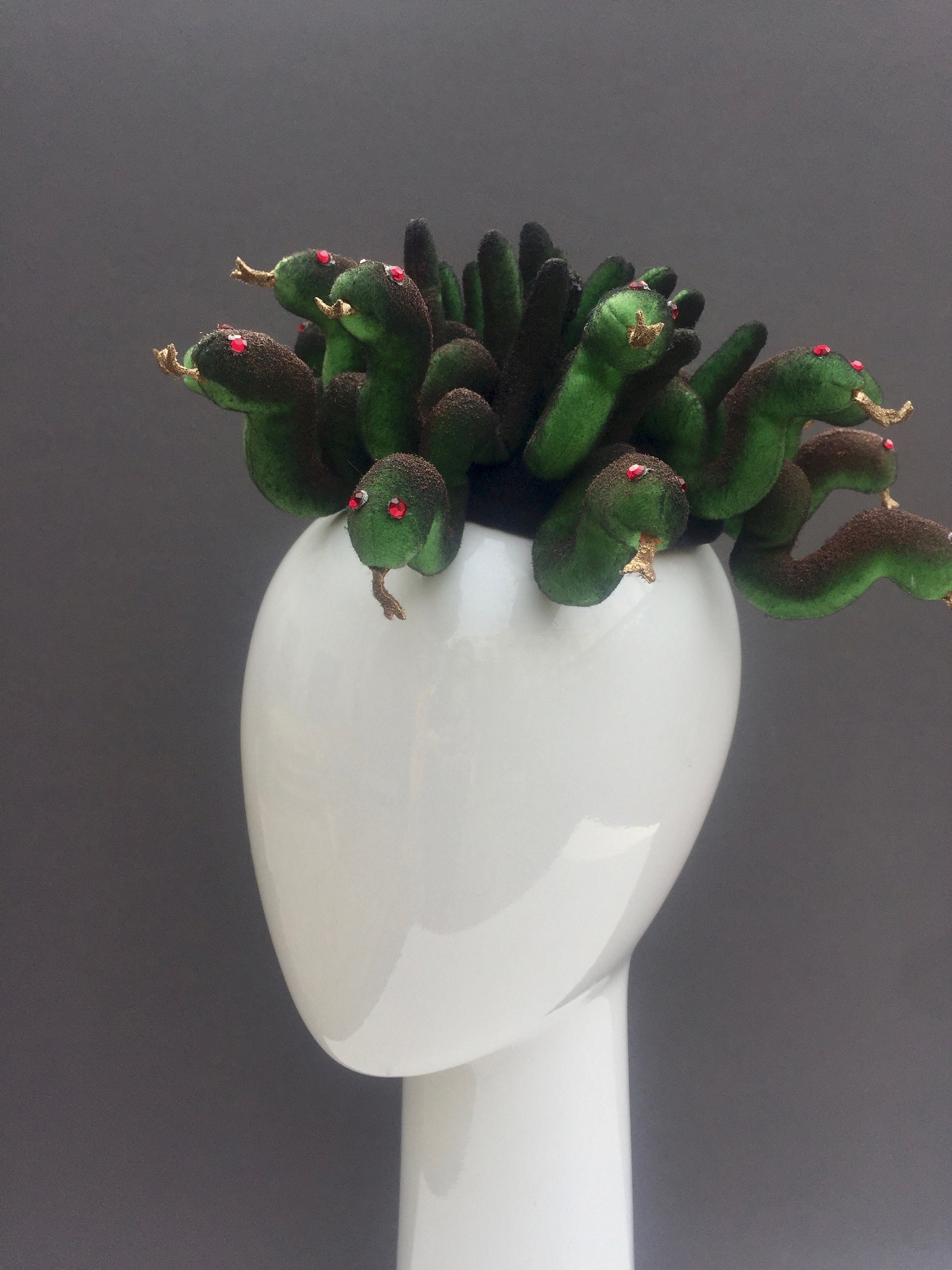 Medusa Snakes Halloween Carnival Festival Royal Ascot Derby Surreal ...