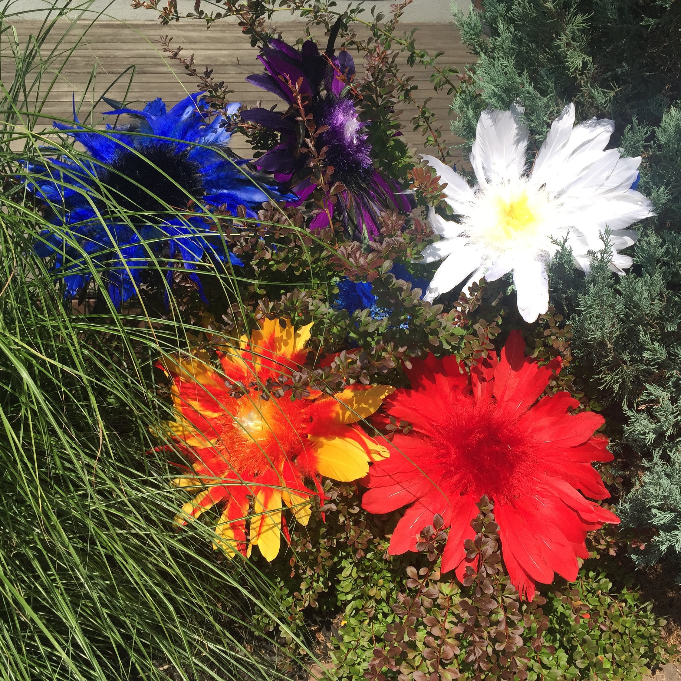 Scarlett Red Feather Flower Fascinator Mini Cocktail Hat - Etsy