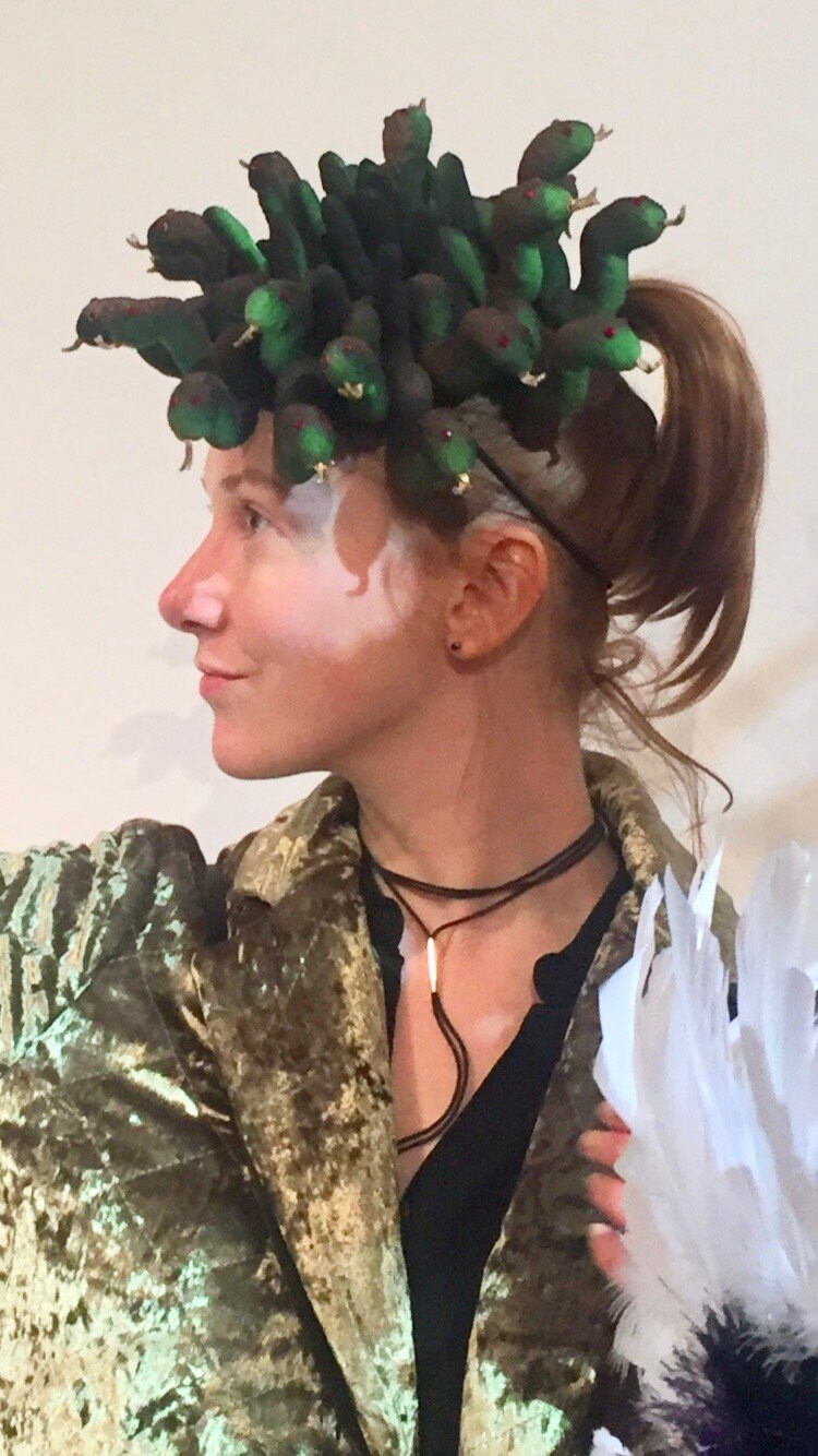 Medusa Snakes Halloween Carnival Festival Royal Ascot Derby Surreal ...