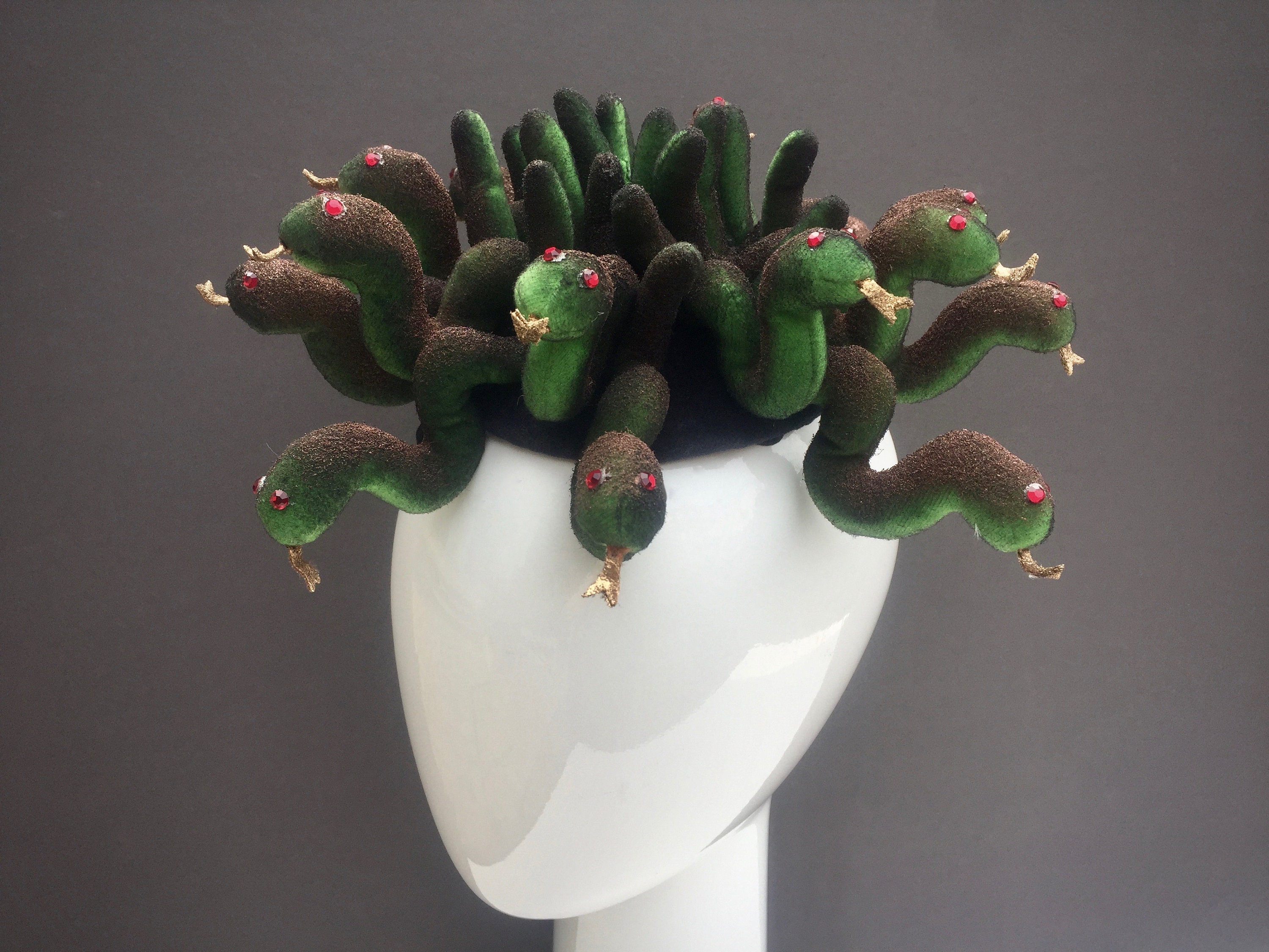 Medusa Snakes Halloween Carnival Festival Royal Ascot Derby Surreal ...