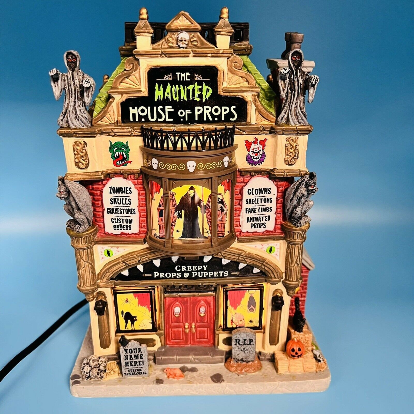 Lemax Spooky Town HAUNTED HOUSE of PROPS Lemax Product 85312 2018 ...