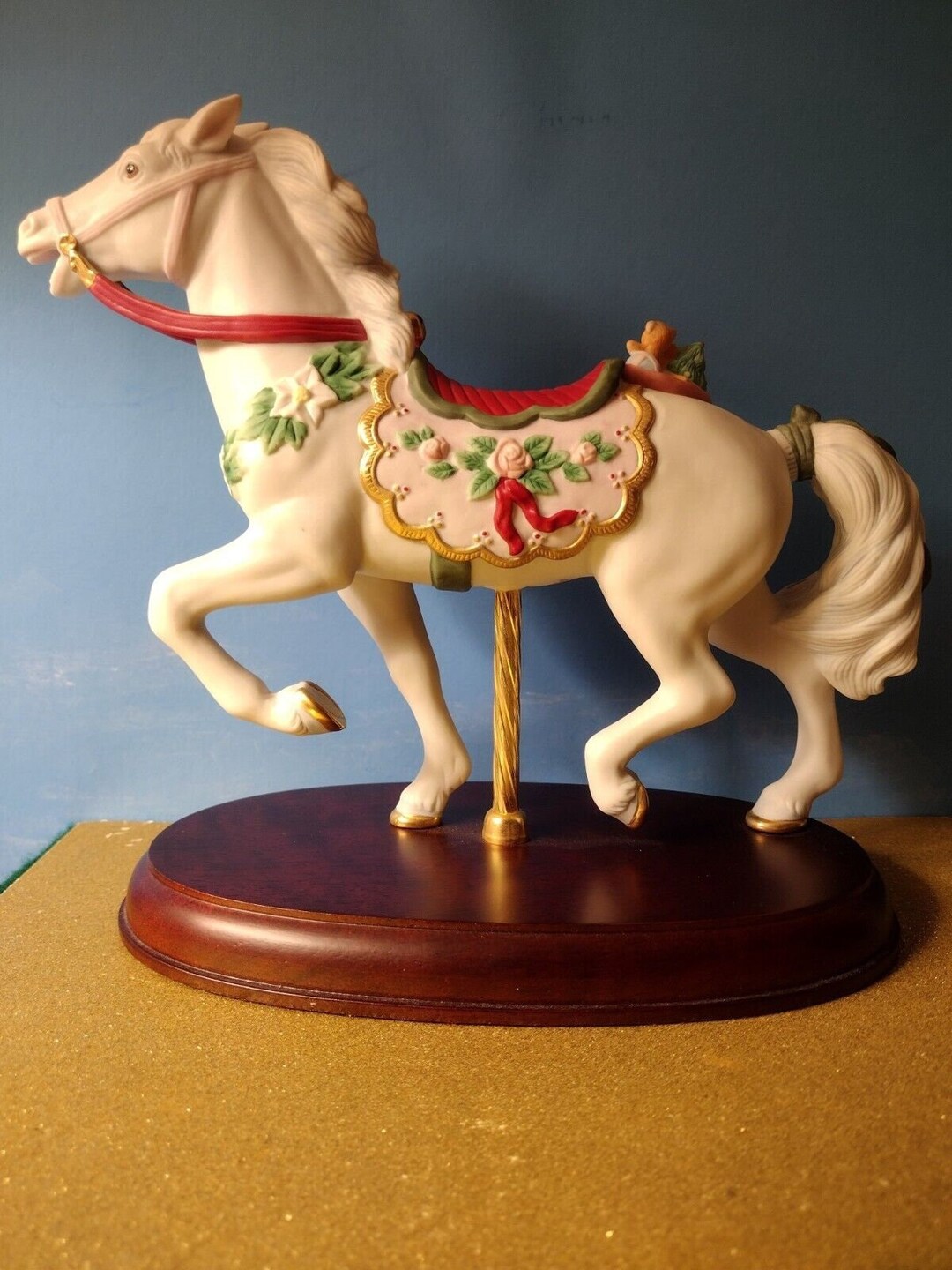 Lenox 1993 CHRISTMAS CAROUSEL HORSE 40 Fine Porcelain Limited Edition ...