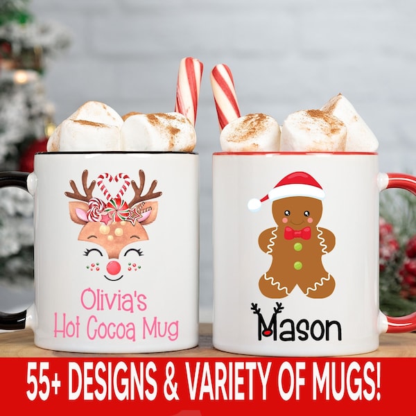 Hot Cocoa Mugs - Etsy