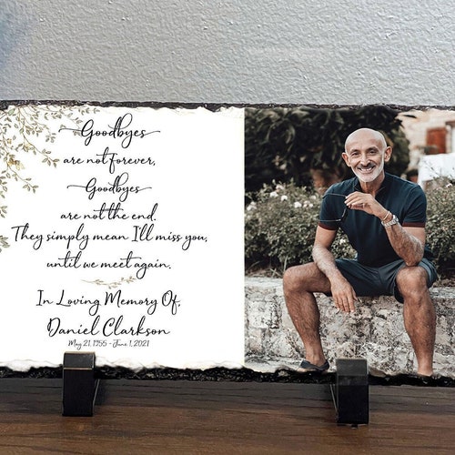Goodbyes Are Not Forever Memorial Gift in Loving Memory Gift - Etsy
