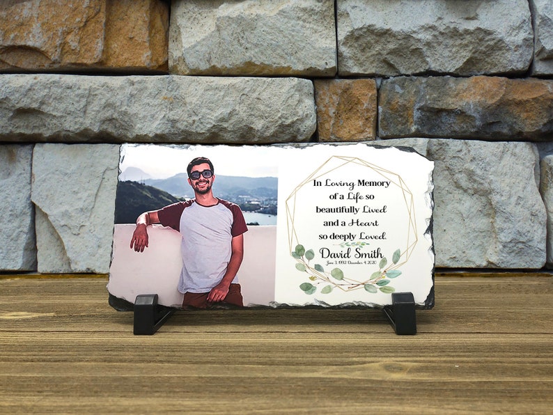 In Loving Memory Gift, Personalized Memorial, Photo Memorial, Memorial ...