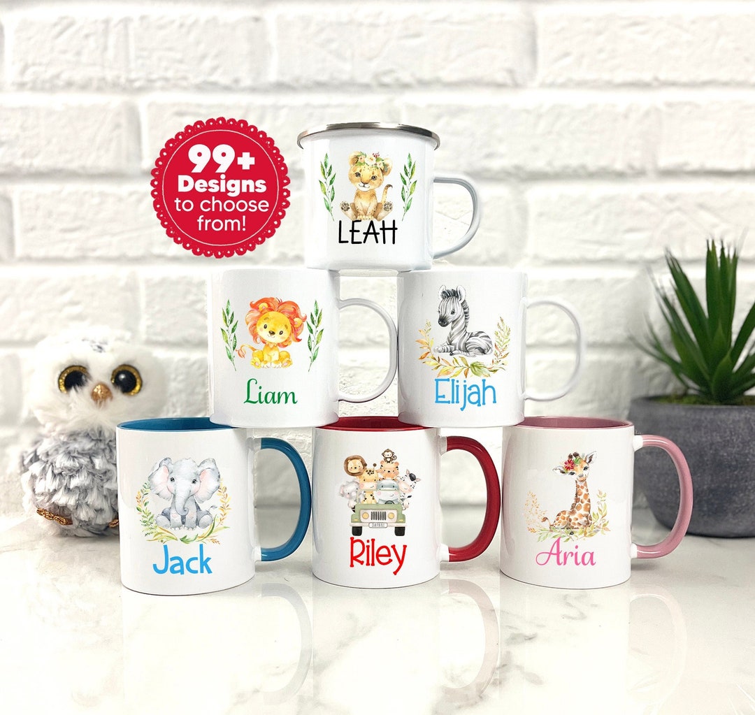 Personalized Mug for Kids, Kids Hot Chocolate Mug, Children's Gift ...