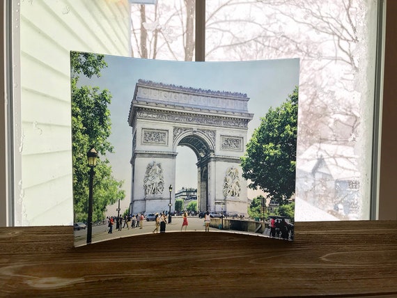 Personalized Curved Acrylic Photo Panel Paris Theme Custom - Etsy