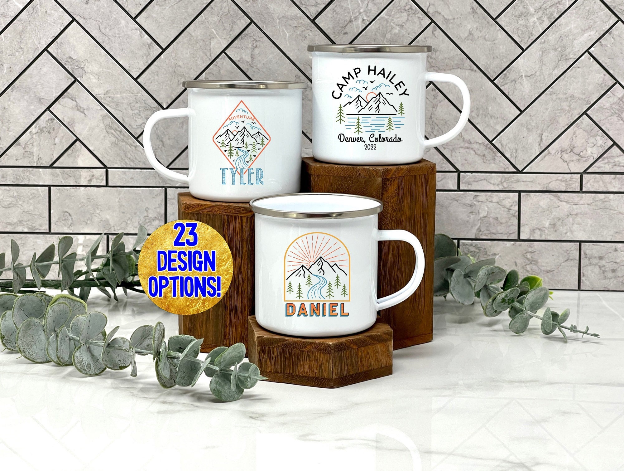 Personalized Camp Mug Campfire Mug Custom Camp Mug Hiking - Etsy