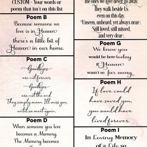 Goodbyes Are Not Forever Memorial Gift, in Loving Memory Gift, Personalized Memorial, Photo ...