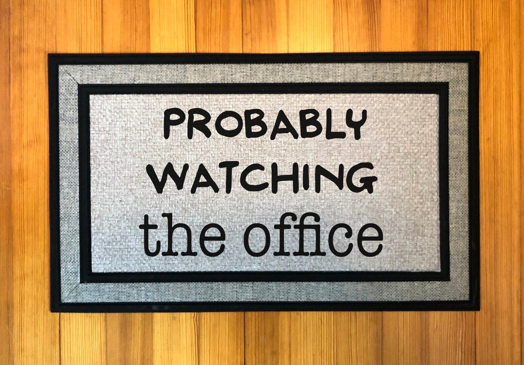 Office Theme Doormat - Customized Doormat - Doormat - Custom Doormat ...