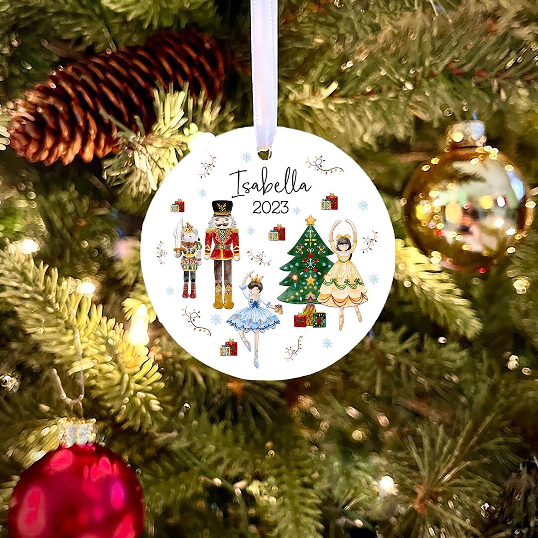 Personalized Nutcracker Ornament, Nutcracker Christmas Ornament ...