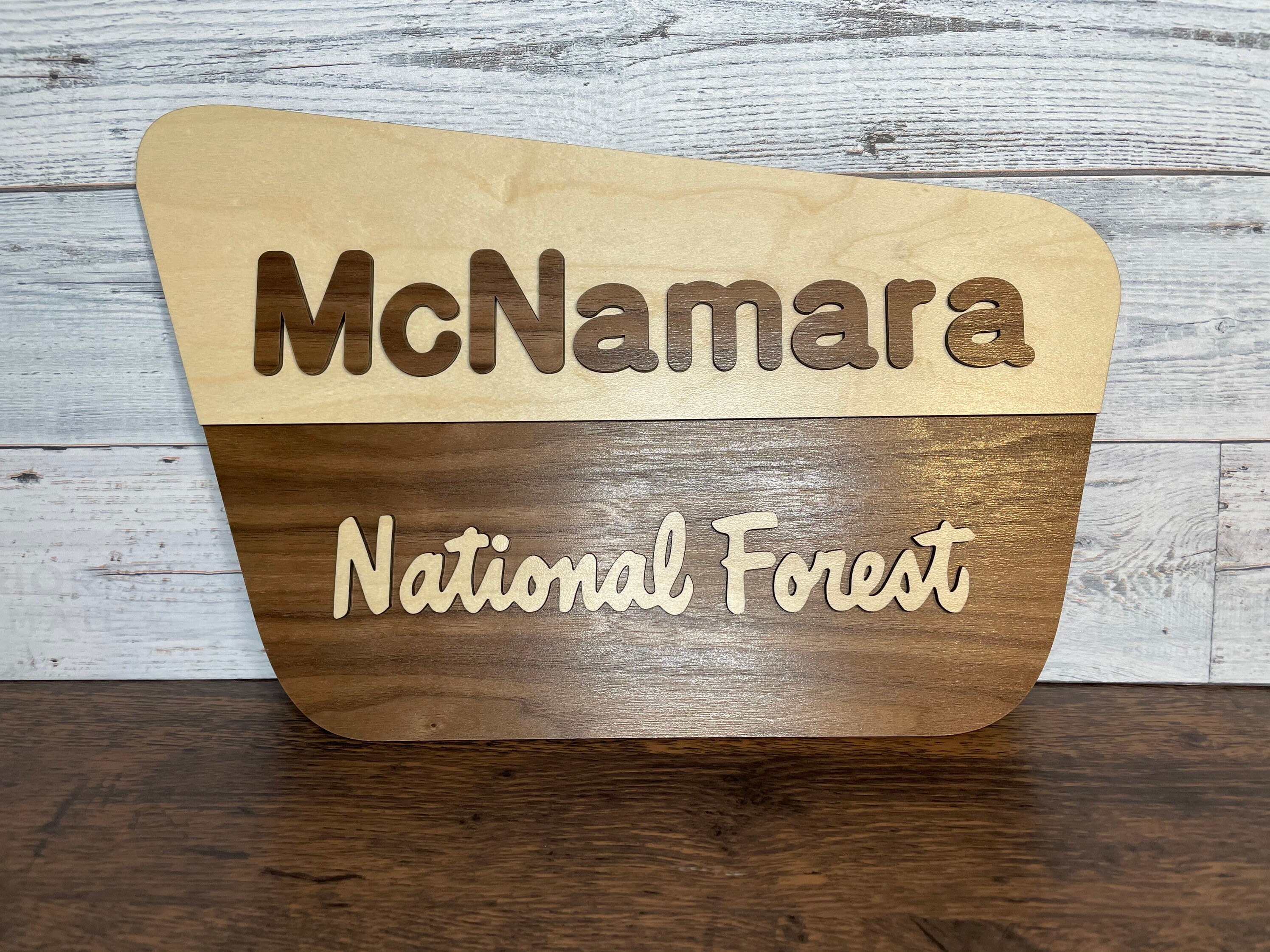 Custom National Forest Name Sign - Etsy