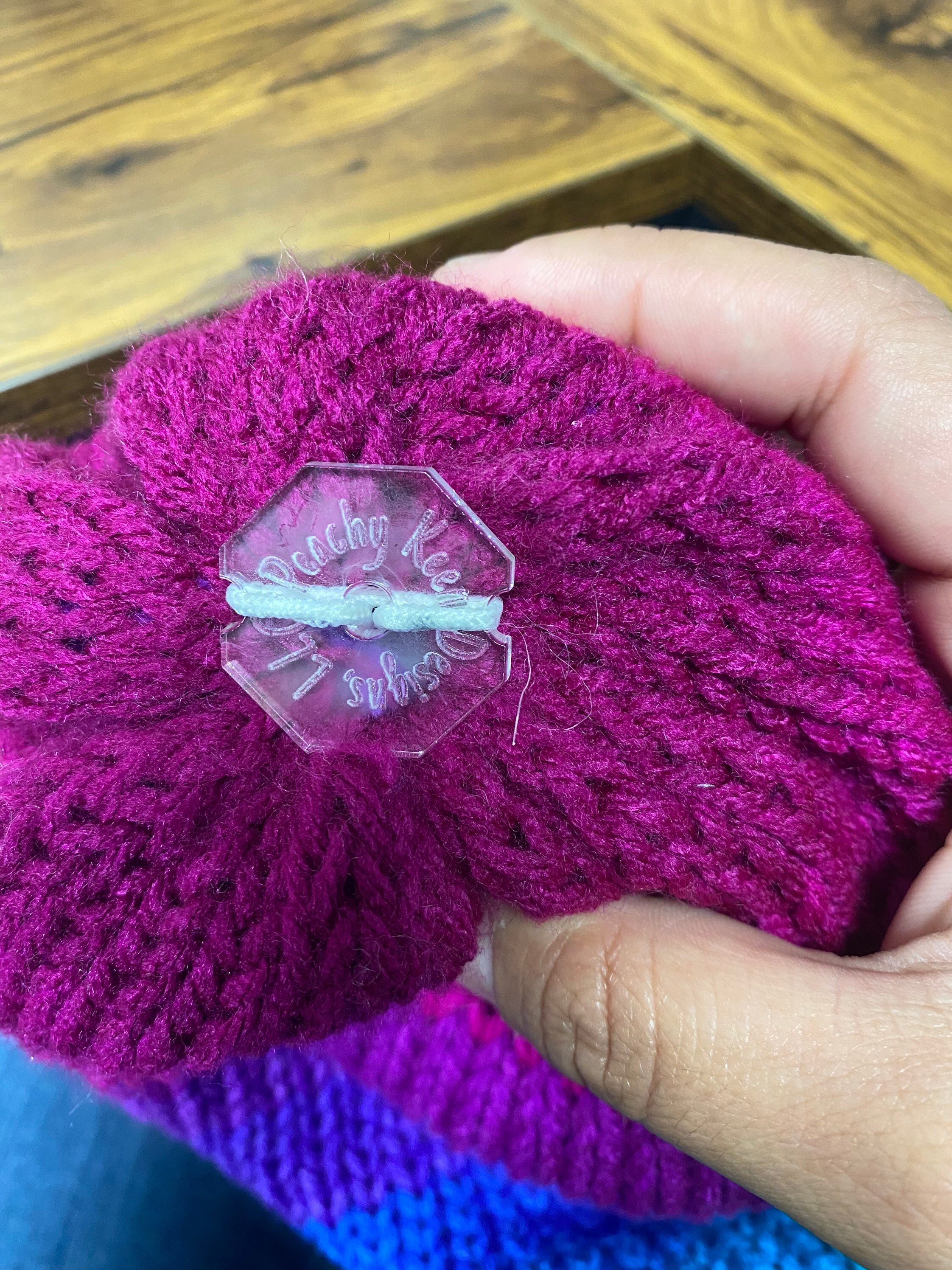 Pom Pom Holder Set of 10 - Etsy