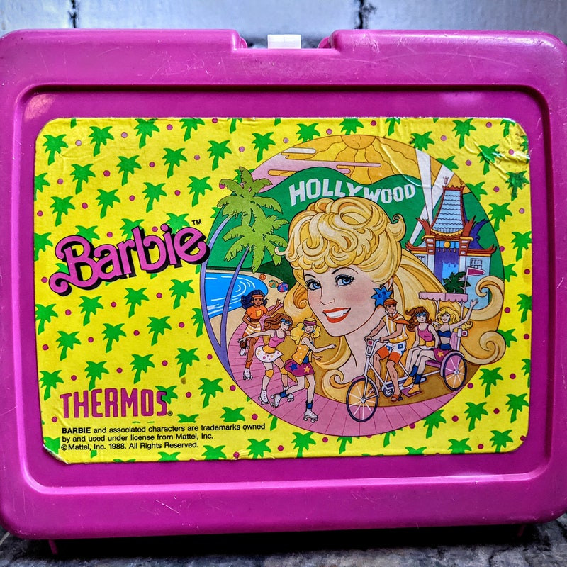 Barbie Lunch Box - Etsy