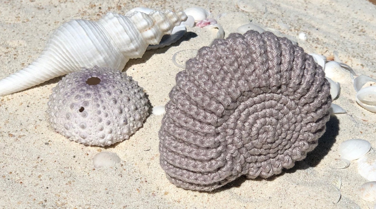 Seashell crochet pattern amigurumi - Etsy.de