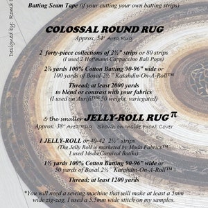 Colossal Round Rug (paper Pattern) - Etsy